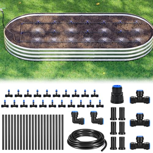 DIY Garden Grid Watering System: Transform Your Flower Bed Irrigation ...