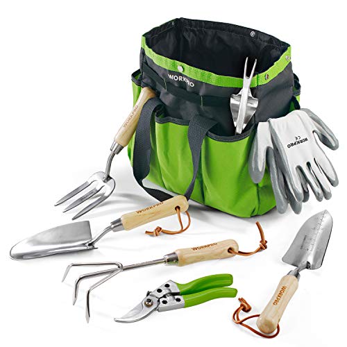 Fingerhut Navarro 8 Piece Garden Tool And Tote Set: Transform Your ...